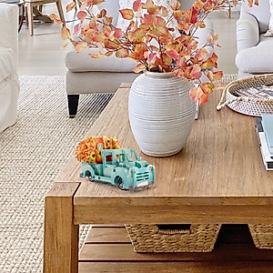 Yaaaaasss! Fall Pop Up Greeting Card 3D Pumpkins and Maple Autumn Leaves with Pickup Truck Card for Mom Wife Teachers Gift for Anniversary Birthday Appreciation Thankful Card