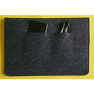 Felt Laptop/Tablet Sleeve Case - Charcoal 13"