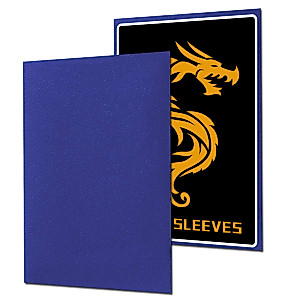 200Pcs Trading Card Sleeves Top Loader,Penny Card Sleeves Fit for Magic,MTG and Yugioh Cards, Baseball,Football, Baskteball Cards(Blue)