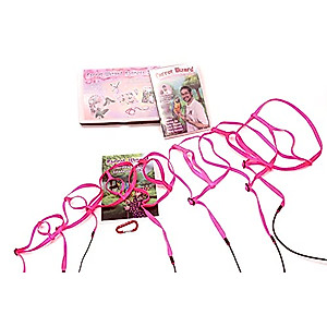 Parrot Wizard Bird Harness Set (XL, Pink)