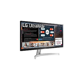 LG 2023 Newest UltraWide WFHD 29 Inch Computer Monitor, 21:9 Curved UltraWide(2560x1080) Full HD IPS Display, 99% sRGB, HDR10, IPS with HDR 10 Compatibility, 75Hz Refresh Rate Bundle with Cefesfy