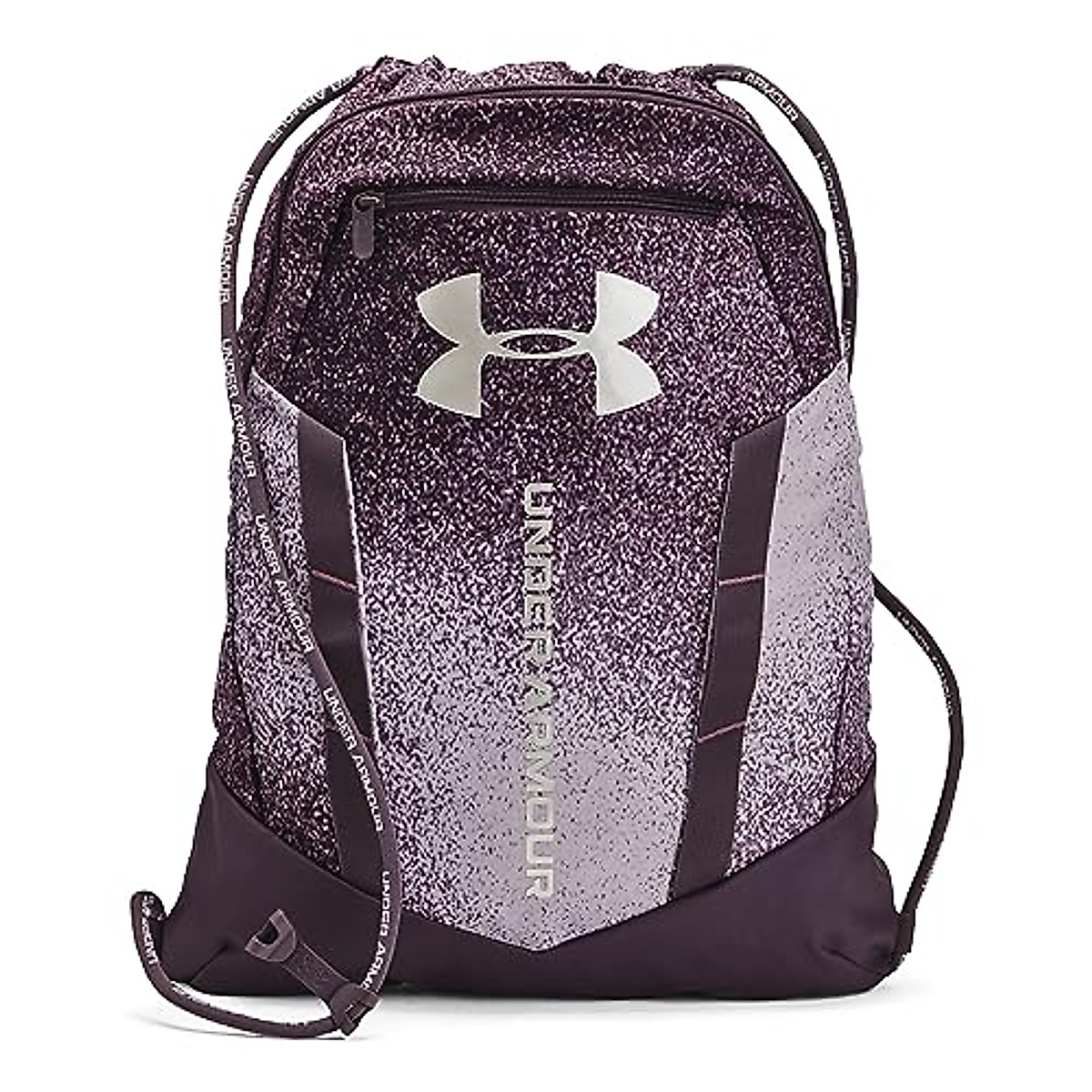 Under Armour Unisex-Adult Undeniable Sackpack, (550) Violet Gray/Parisian Purple/Metallic Champagne Gold, One Size Fits Most