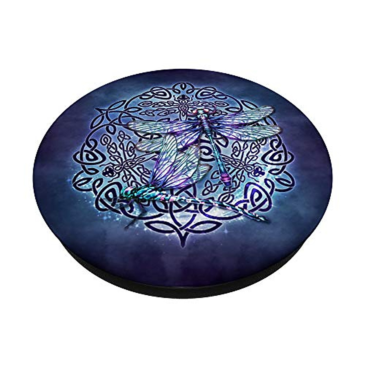 Celtic Knot Dragonfly Totem PopSockets PopGrip: Swappable Grip for Phones & Tablets