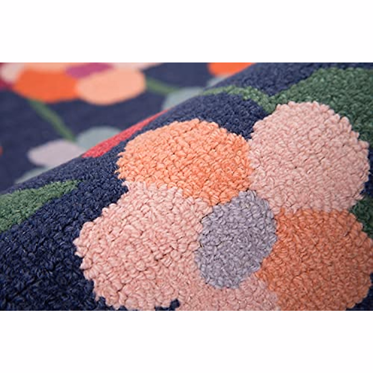 Momeni Newport Collection Area Rug, 8'0" x 10'0", Navy