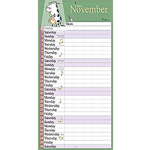 Mom's Family Wall Calendar 2020