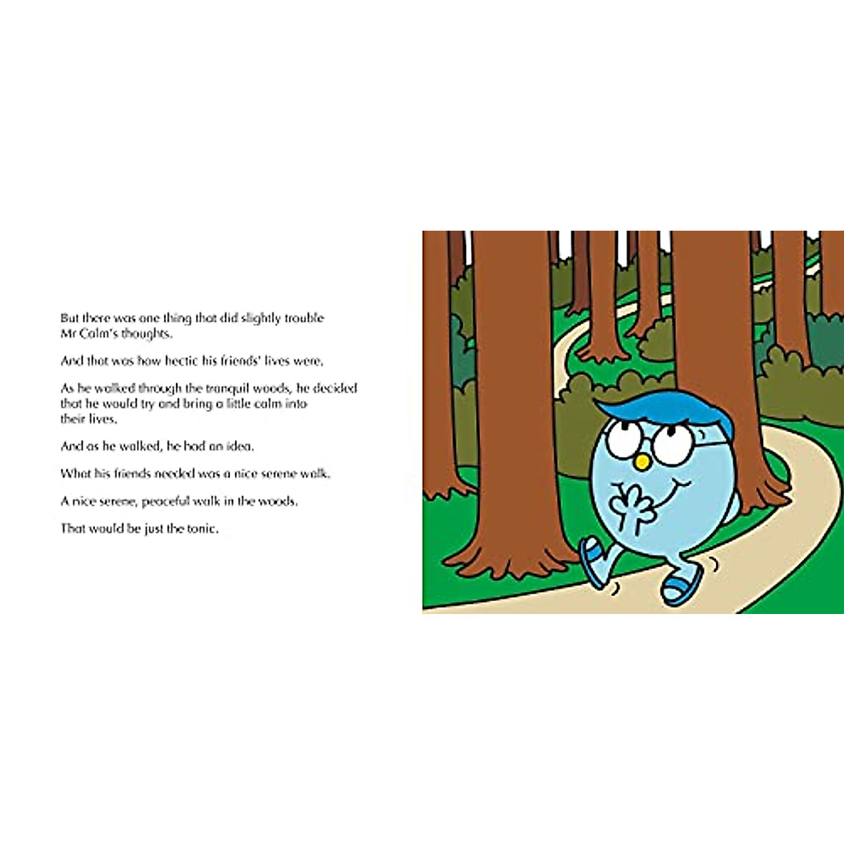 Mr. Calm: The Brilliantly Funny Classic Children’s illustrated Series (Mr. Men Classic Library)