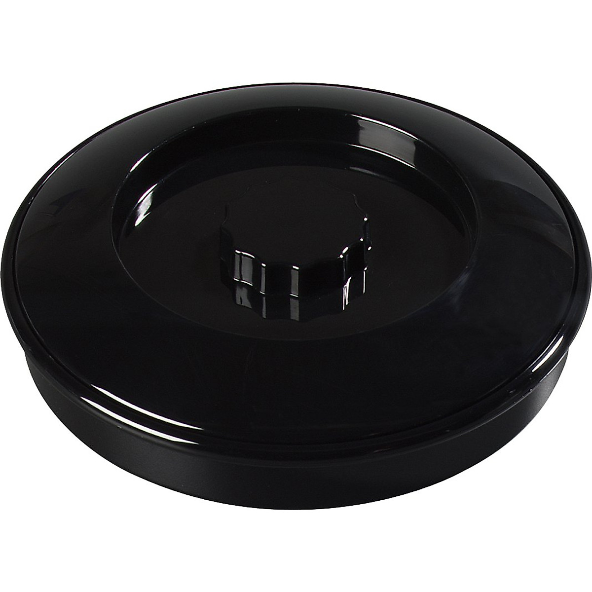 CFS 047503 Stackable Tortilla Server w/Lid, 7-1/4" / 2", Black