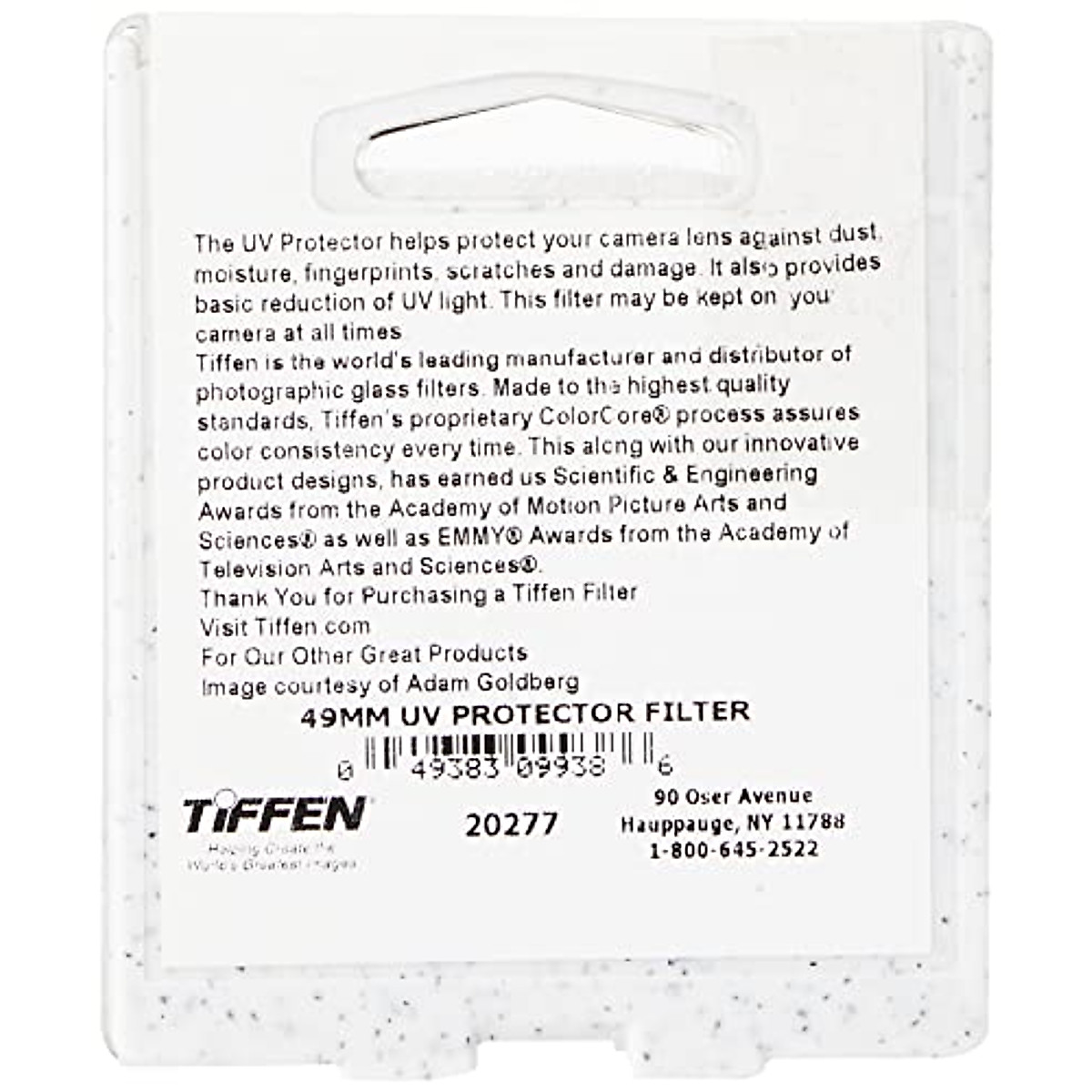 Tiffen 49UVP 49mm UV Protection Camera Lens Filter , Black
