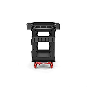 Suncast Commercial PUCHD1937 Heavy Duty Utility Cart - 19 Inch x 37 Inch - 500 Pounds Load Capacity, Black