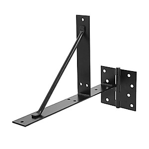 GoldOrcle Anti Sag Gate Kit Heavy Duty No Sag Kit for Wooden Gate Fence with a Gate Latch