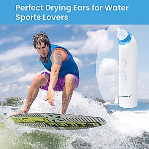 BOCOOLIFE Ear Dryer Ear Blow Dryer Swimming Ear Moisture Swimmers Ear Drier Swim Ear Blower Electronic Ear Water Remover Rechargeable Battery Operated Ear Fluid Remover Ear Dryer for Swimmers Dry Ears