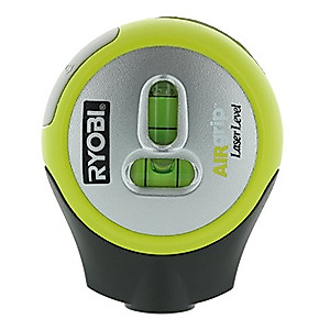 Ryobi ELL1002 Air Grip Compact Laser Level with Tripod Mounting and Corner Rounding Capability (AAA Batteries Included)