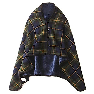 Andees Blanket Shawl Wraps for Adults,Soft Wearable Blanket for Women, Warm Plush Throw Blanket Shawl Wrap Lightweight for Sofa Office, Traveling Bed Sofa Car Blanket,Office Shawl Wrap Blanket (E)