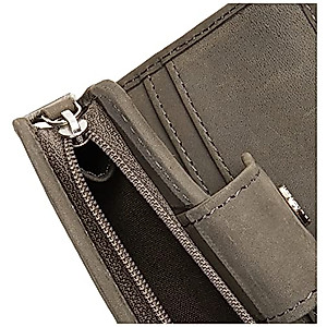 Timberland womens Leather RFID Small Indexer Wallet Billfold, Castlerock, One Size US