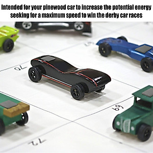 Stick-on Flex Derby Car Weight Adjustable Derby Car Weight Tape for Increasing Speed Derby Car Race(3 Ounces)