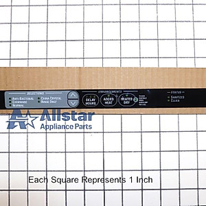 WD34X10915 Dishwasher Touchpad
