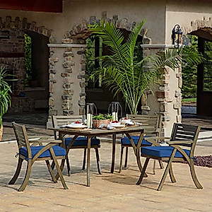 Arden Selections ProFoam Performance Outdoor Seat Cushion 20 x 20, Lapis Blue