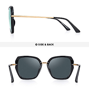 OLIEYE Polarized Sunglasses for Women-UV400 Lens Sunglasses for Female Ladies Fashionwear Polarized Sun Eye Glass