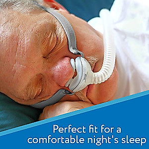 [2 Straps and 4 Clips] Impresa Headgear for ResMed Airfit P10 Nasal Pillow CPAP Mask