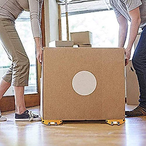 LIMICAR Industrial Machinery Mover 6T 13200LBS Capacity Machinery Skate with 4 Rollers, Machine Dolly Skate Machinery Roller Mover Cargo Trolley