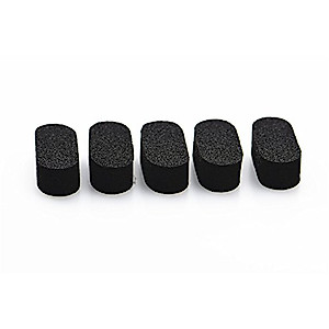 YunYiYi 2 Pairs Black Replacement Sponge Headband Head Band Foam Pads Cushions Repair Parts Compatible with Koss Porta Pro PP Headphones Headset