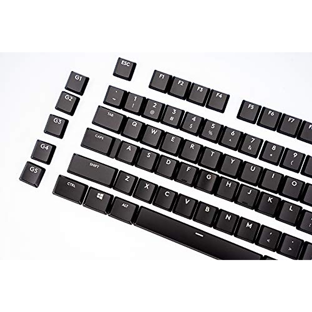 Full Set 109 keycaps Replacement for Logitech G813/G815/G913/G915 TKL RGB Mechanical Gaming Keyboard