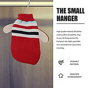 BCOATH 10pcs Skirt Pet Clothes Household Doll Small Costume Clothing Dog Hangers Shorts Professional Accessory Trouser Baby Apparel Puppy Coat Jeans Scarf - Cm Cat Slack for Kids Hanger