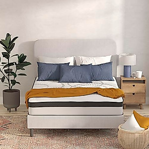 Flash Furniture Capri Comfortable Sleep 10" Hybrid Pocket Spring and Foam Mattress in a Box, Foam Pocket Spring Hybrid Mattress, Queen