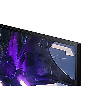 SAMSUNG 24" Odyssey G32A FHD 1ms 165Hz Gaming Monitor with Eye Saver Mode, Free-Sync Premium, Height Adjustable Screen for Gamer Comfort, VESA Mount Capability, LS24AG320NNXZA