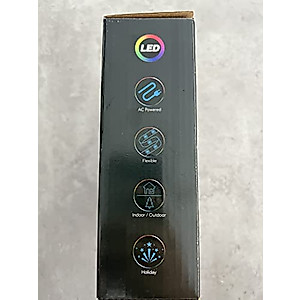 Color Rope LED Tube Light W/Remote 16'