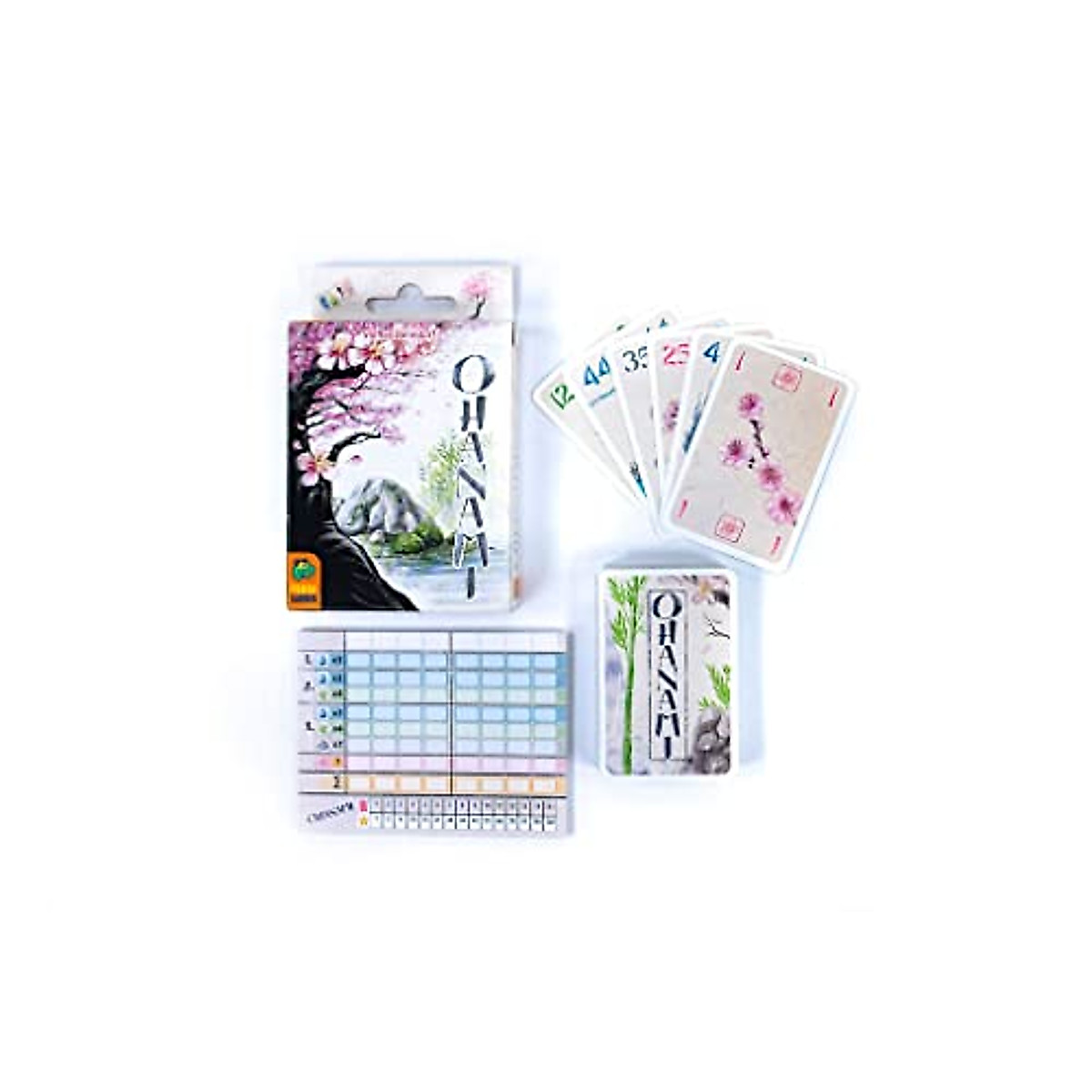 Pandasaurus Games Ohanami - Competitive Strategy Card Game - Family-Friendly Board Games - Adult Games for Game Night - Card Games for Adults, Teens & Kids (2-4 Players)