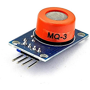 6PCS MQ-3 MQ3 Alcohol Sensor Module Breath Gas Detector Ethanol Detection for Arduino Raspberry Pi ESP8266 MQ2 5V DC