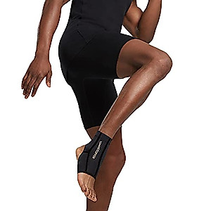 Tommie Copper Performance Compression Ankle Sleeve, Unisex, Men & Women, Breathable Extra Support Sleeve for Joint & Muscle Support - Black, Medium