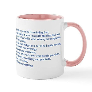 CafePress Sacred Heart And Arrupe Quotation Mug Ceramic Coffee Mug, Tea Cup 11 oz