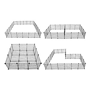 Midlee Guinea Pig Cage Panels- Set of 24 DIY Piggie Cage