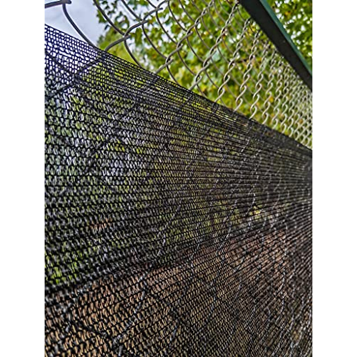 WindscreenSupplyCo 5'10" x 100 ft 60% Shade Cloth Roll for Covering Garden, Greenhouse, Patio, Canopy (Black)