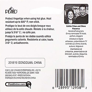 Mod Podge Hot Glue Gun Finger Caps, Multicolor