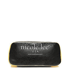 Nicole Lee Cate Metallic Garden Overnight Boston Bag, Brown, One Size