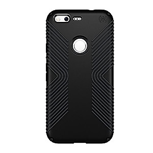 Speck Products Presidio Grip Cell Phone Case for Google Pixel XL - Black/Black