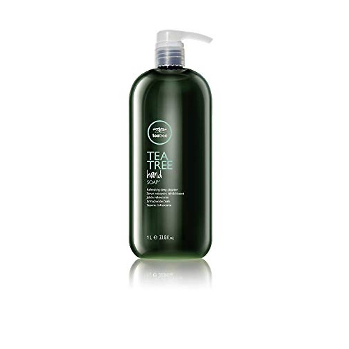 Tea Tree Hand Soap, Liquid Hand Wash with Tea Tree Oil, Deep Cleans + Refreshes, 33.8 fl. oz.