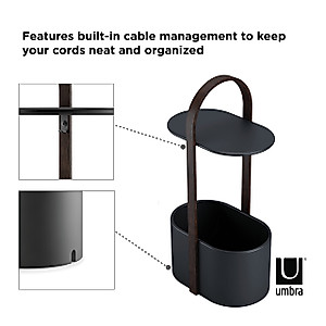 Umbra Bellwood Storage Table (Black-Walnut)