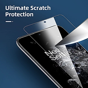 NEW'C 3 Pack Designed for OnePlus 10T 5G (6.7") Screen Protector Tempered Glass, Anti Scratch, Bubble Free, Ultra Resista