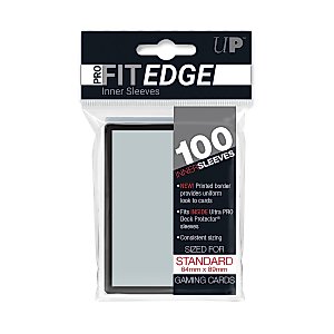 Ultra Pro Standard Size PRO-Fit Edge Deck Protector Sleeves w/ Black Border (100 ct.)