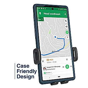 Encased Cup Phone Holder for Cars, Trucks and Vans (Fully Adjustable) Universal Cellphone Cradle Mount for iPhone 12/13/14 Pro Max/11/Xs Max/XR & Samsung Galaxy S9/S10/S20/S21/S22/ S23 Plus/Ultra