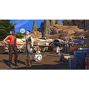 The Sims 4 Star Wars: Journey To Batuu Base Game and Game Pack Bundle