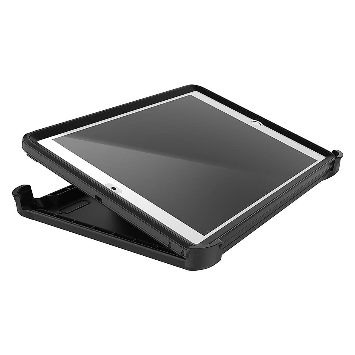 OtterBox Defender Series Case for iPad 7th, 8th & 9th Gen (10.2" Display - 2019, 2020 & 2021 Version) - Non-Retail/Ships in Polybag - Black, Rugged, Durable, Multi-Layer Protection