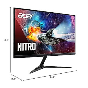 Acer Nitro RG271 P 27" Full HD LED Gaming LCD Monitor - 16:9 - Black - 27" Class - in-Plane Switching (IPS) Technology - 1920 x 1080-16.7 Million Colors - FreeSync (DisplayPort/HDMI) - 250