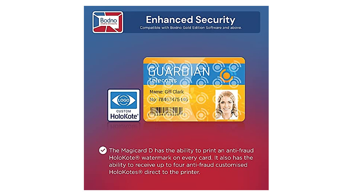 Bodno Magicard D Dual Sided ID Card Printer - Bronze Edition