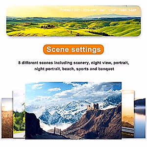 SKNG Digital Camera, 1080P HD Mini Video Camera with 3X Digital Zoom, Vlogging Camera for Kid,Adult,Beginners (Black)