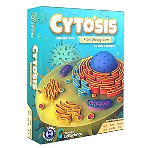 Cytosis: A Cell Biology Board Game | A Science Accurate Strategy Board Game About Building Proteins, Carbohydrates, Enzymes, Organelles, & Membranes | Fun Science Games for Adults & Family Game Night